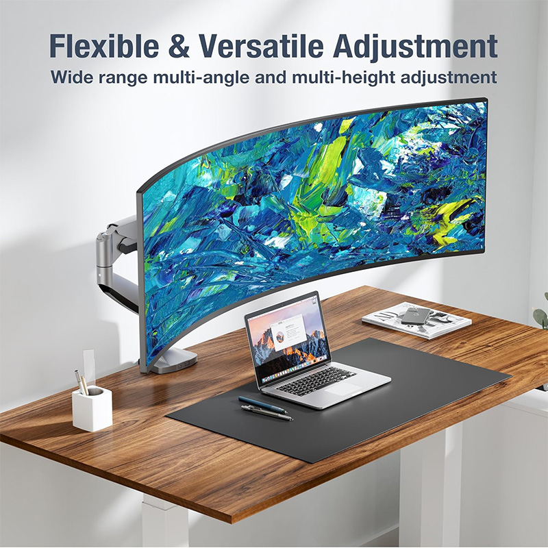 AVLT Single 17"-45" Monitor Arm Desk Mount Premium Mechanical Spring ...